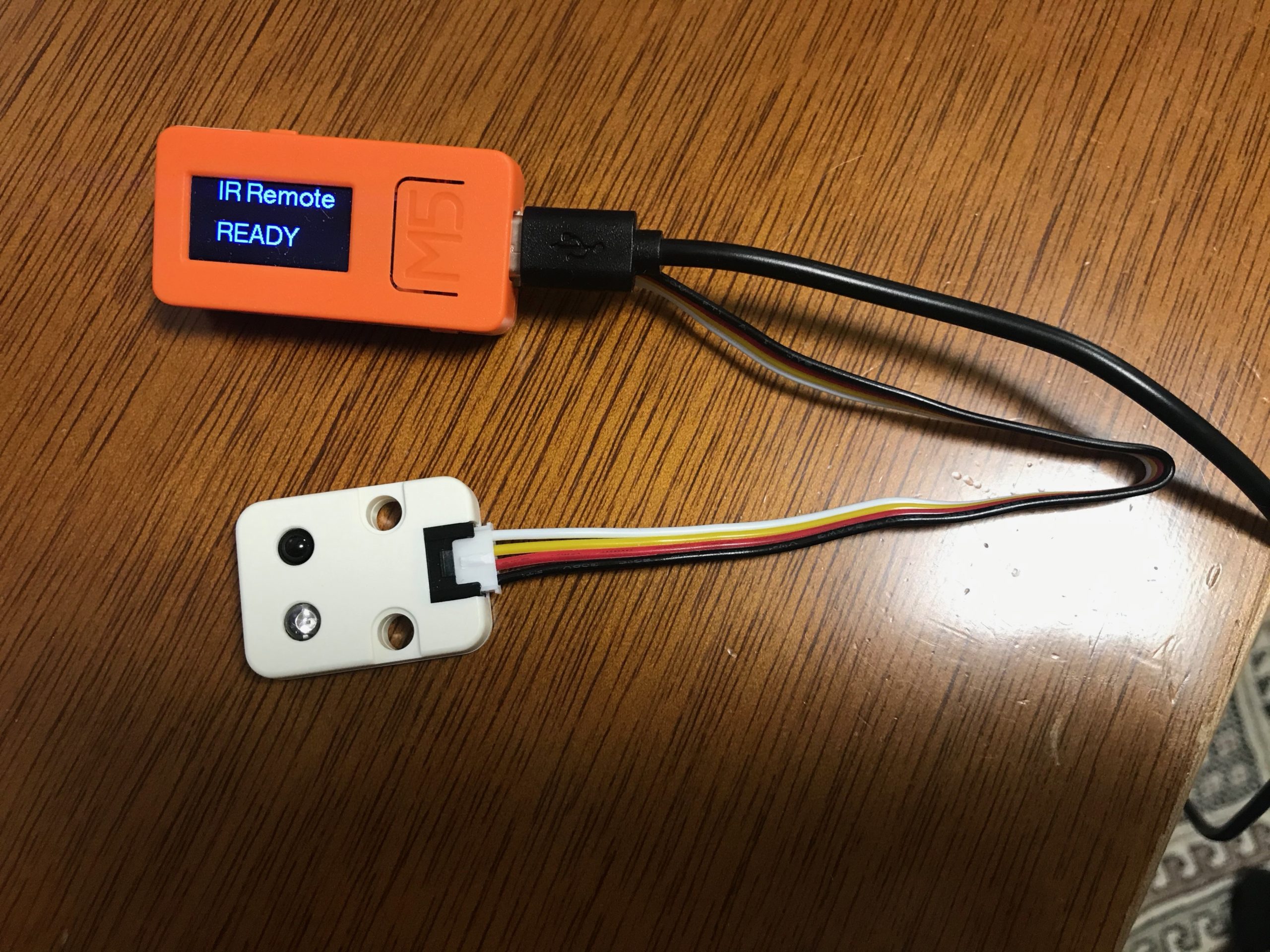 M5Stack Atomで赤外線リモコンを作る（7）M5StickCに移植｜IoT-Gym